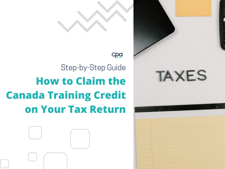 Step-by-Step Guide: How to Claim the Canada Training Credit on Your Tax ...