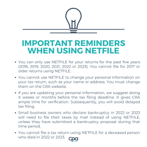 What Is NETFILE And How To File Your Taxes Online Using It – CPA Guide