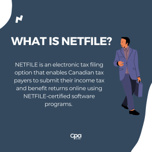 What Is NETFILE And How To File Your Taxes Online Using It – CPA Guide